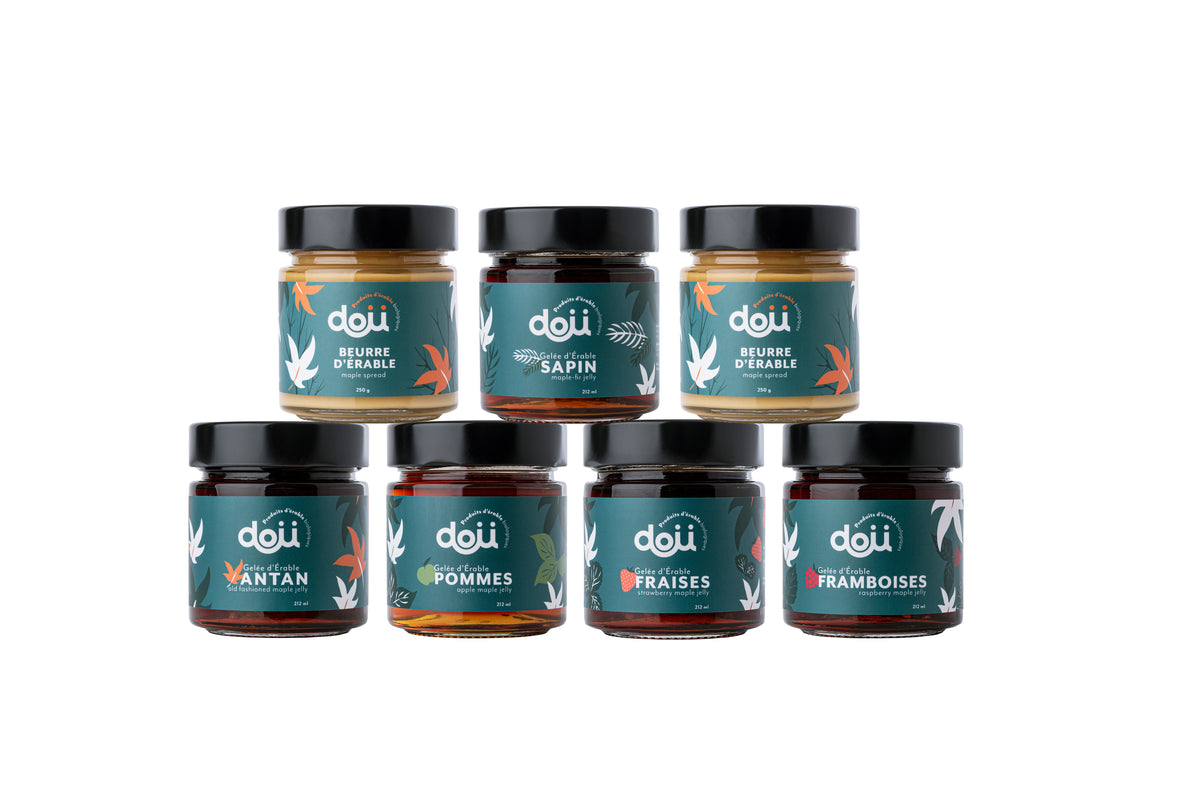 Le déjeuner + + – Doü produits d'érable biologiques